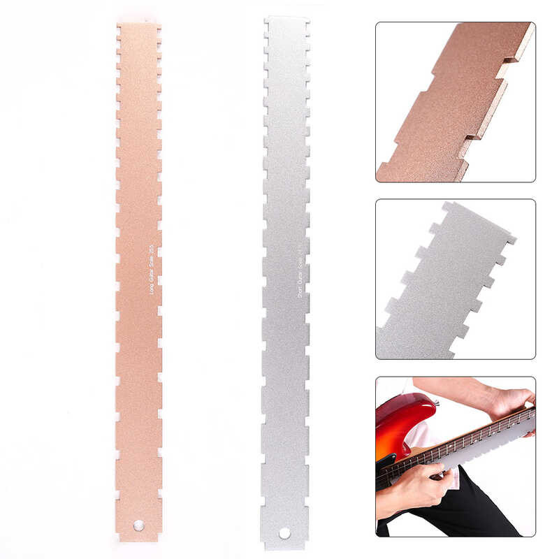 Guitar Neck Notched Straight Edge Luthier Tool Fretboard Measuring ...