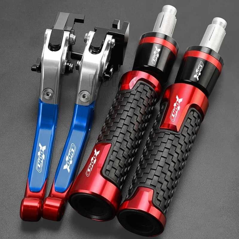 Motorcycle Tie Rod Handbrake Brake Clutch Levers Handlebar Grips Ends ...