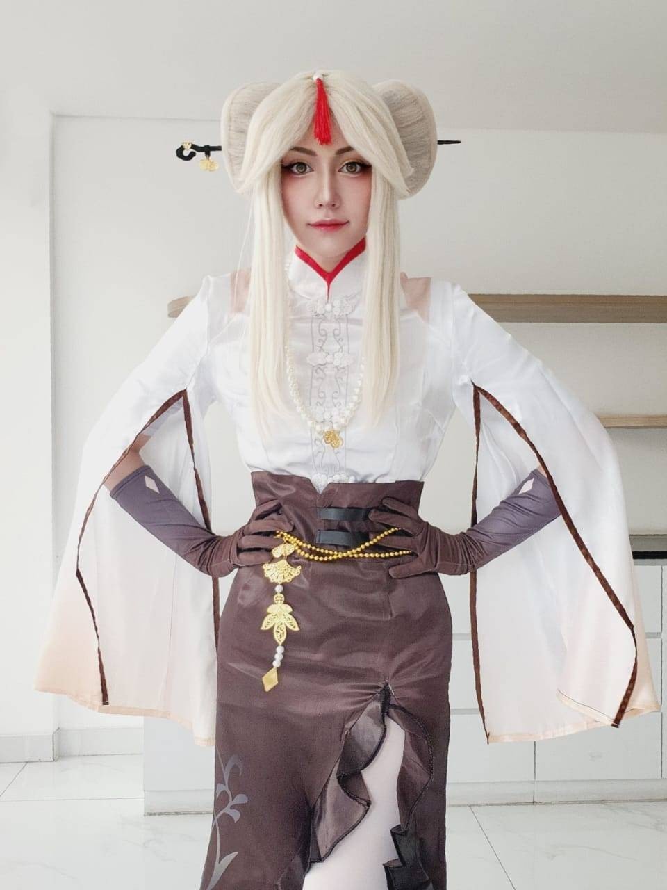 【Wetrose】Genshin Impact Ningguang Ning Guang Pizza hut Co Branded ...