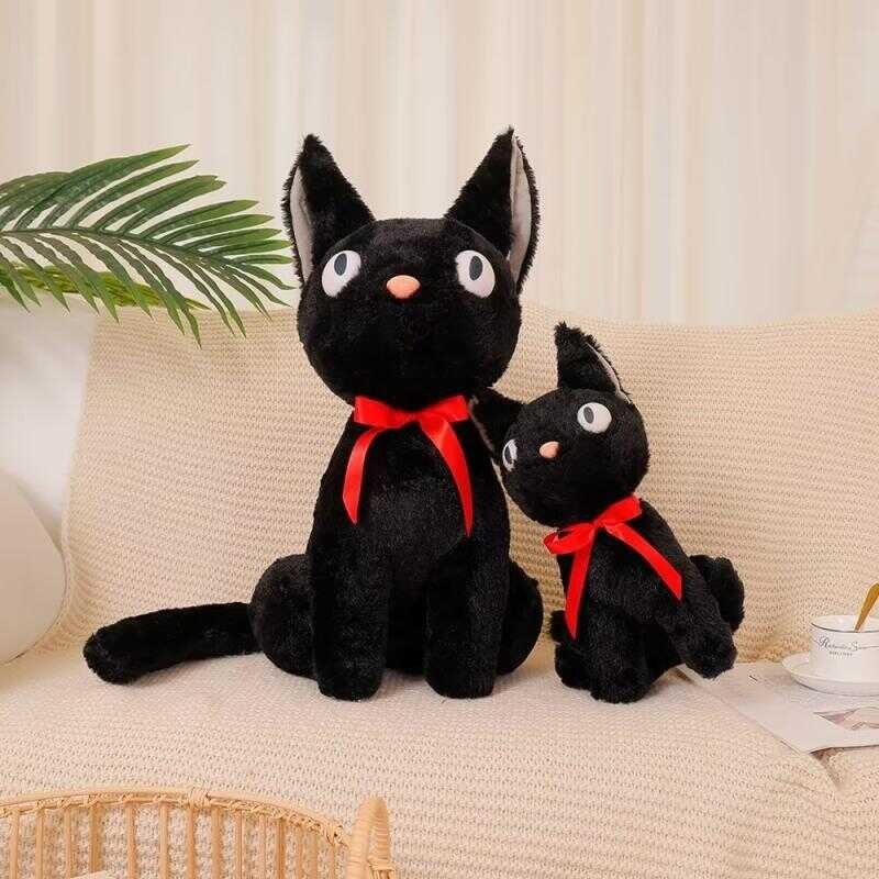 Cartoon Kiki's Delivery Service Kawaii Jiji Kiki Plush Toy Anime Pillow ...