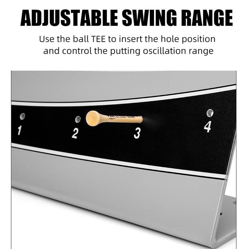 PGM Golf Station Board Practice Corrective Posture Swing Putter Trainer for Beginner Batting ...