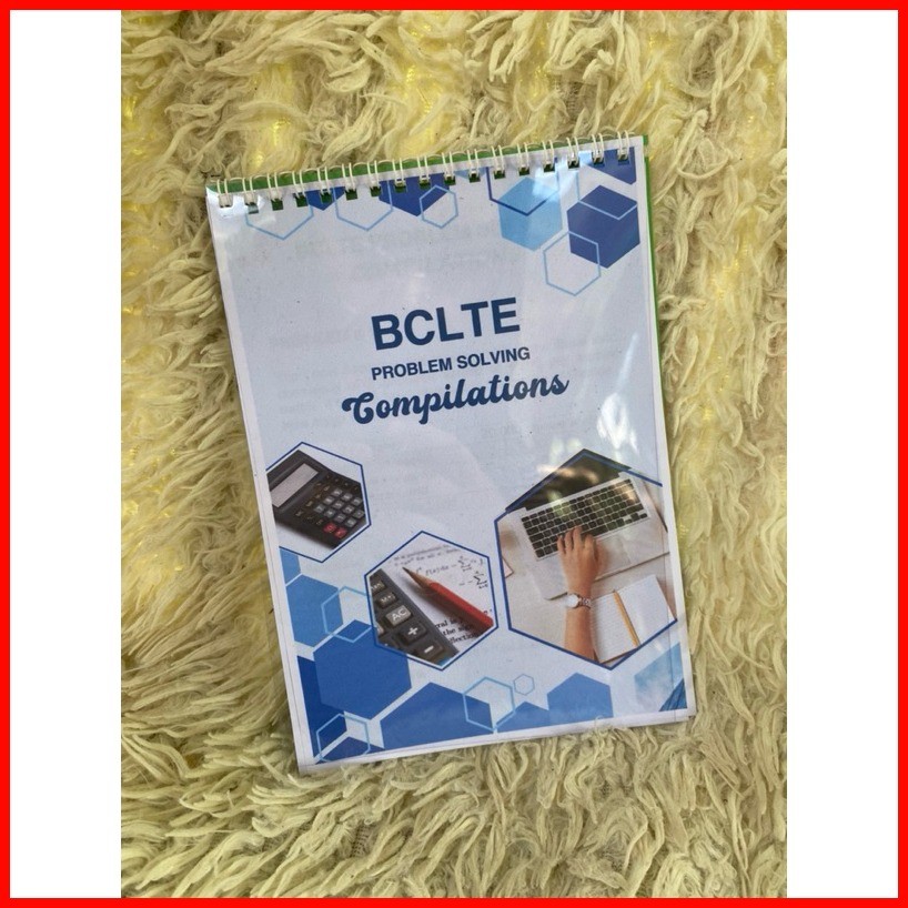 BCLTE REVIEWERS COMPILATION-PURE SAMPLE PROBLEMS COMPUTATIONS | Shopee ...