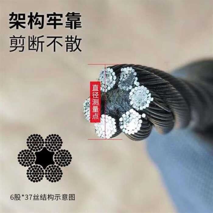 Oil 6 strands, 37 thread hemp core, oil-based rope, gantry crane, hoist ...