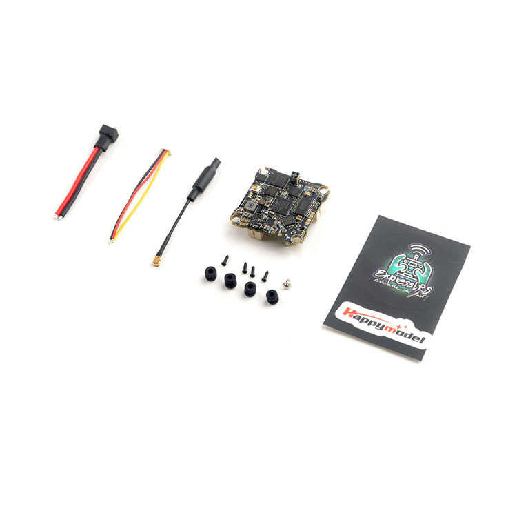 HAPPYMODEL X12 AIO 5-IN-1 Flight controller na binuo sa 12A ESC at OPENVTX Support 1-2S ...