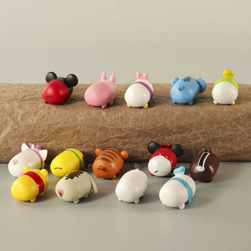 ♥ 14Pcs/Set - Cute Mini Mouse Winnie The Pooh Olaf Tinker Bell Goofy ...
