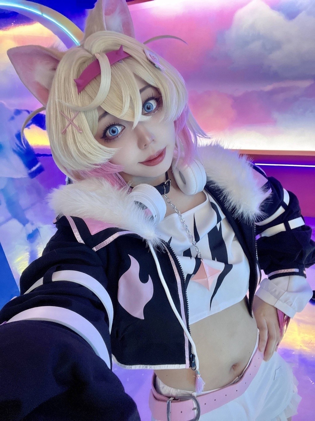 [Wetrose]Hololive Vtuber EN Fuwawa Mococo Abyssgard Cos Suit Anime Game ...