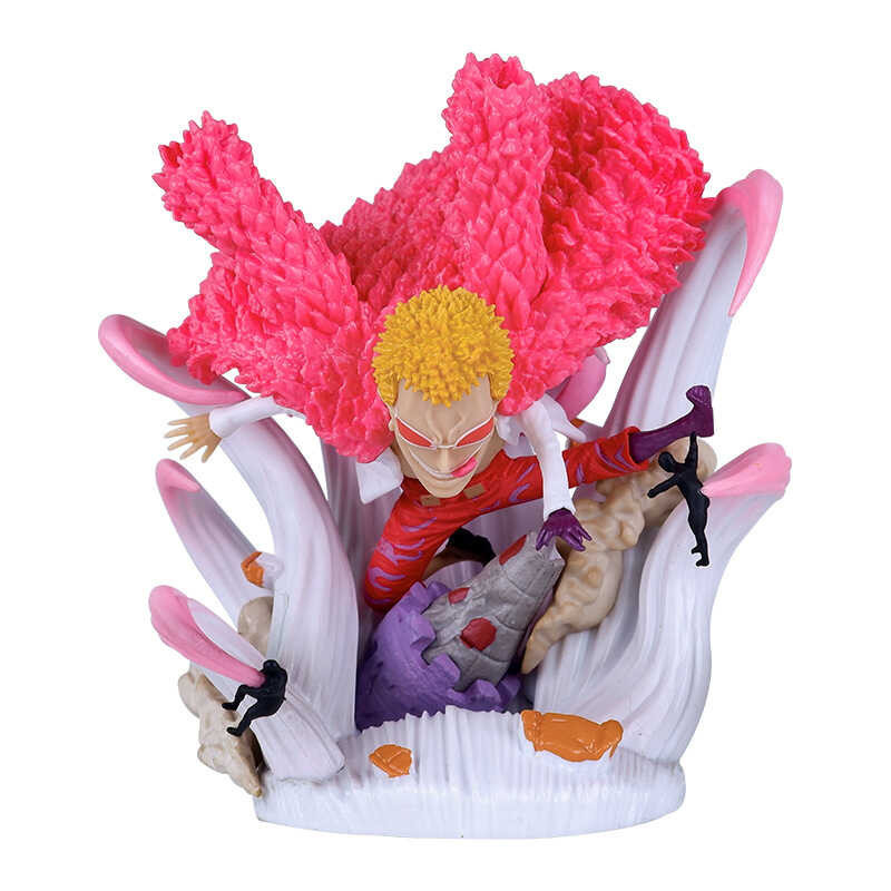 7.5-13cm One Piece Doflamingo Ace Sabo Mihawk Han Enel Figure Anime ...