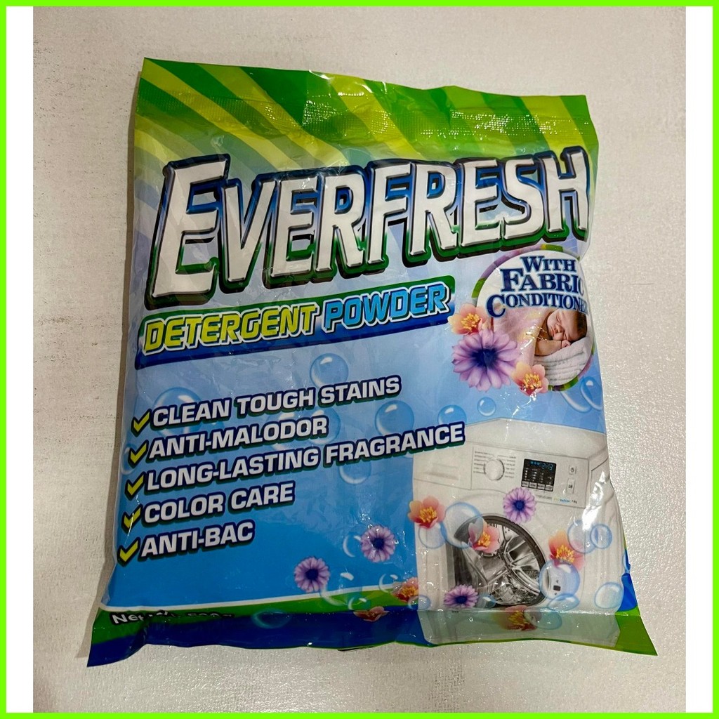 Everfresh Detergent Powder with fabric Conditioner 500g/1Kg. | Shopee ...