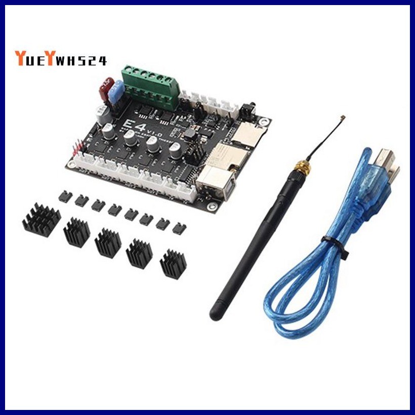 E4 V1.0 ESP32 Motherboard Control Board 3D Printer Motherboard Accessories TMC2209 Drives with ...