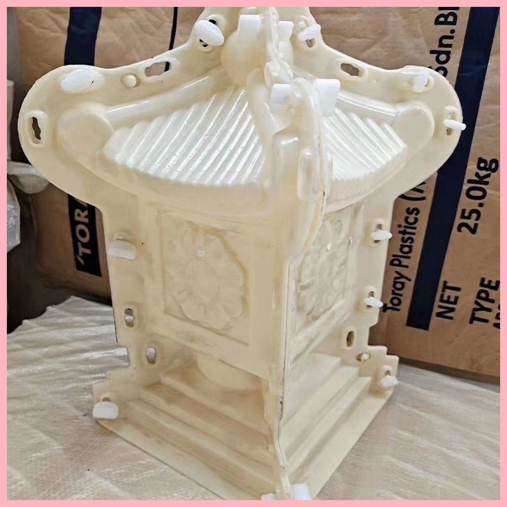 Ornaments Cement Molds Roman Column Railings Courtyard Cement Ball Feng ...