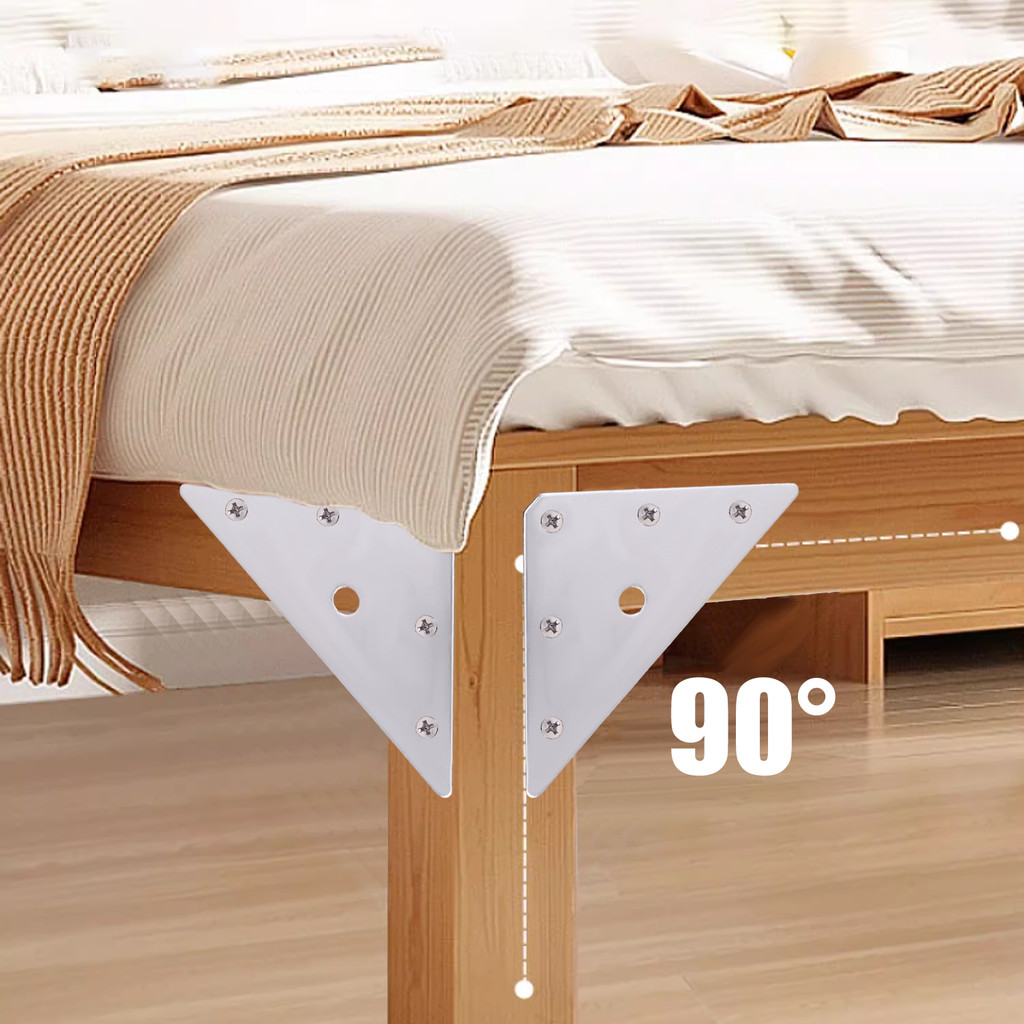 5 Sets Triangle Stainless Steel Table Connected Fixing Corner Brace ...