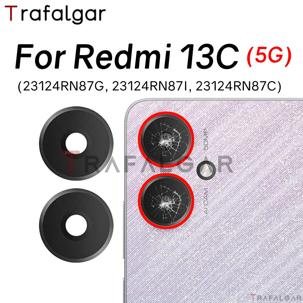Rear Back Camera Glass Lens For Xiaomi Redmi 13C 5G 23124RN87G ...