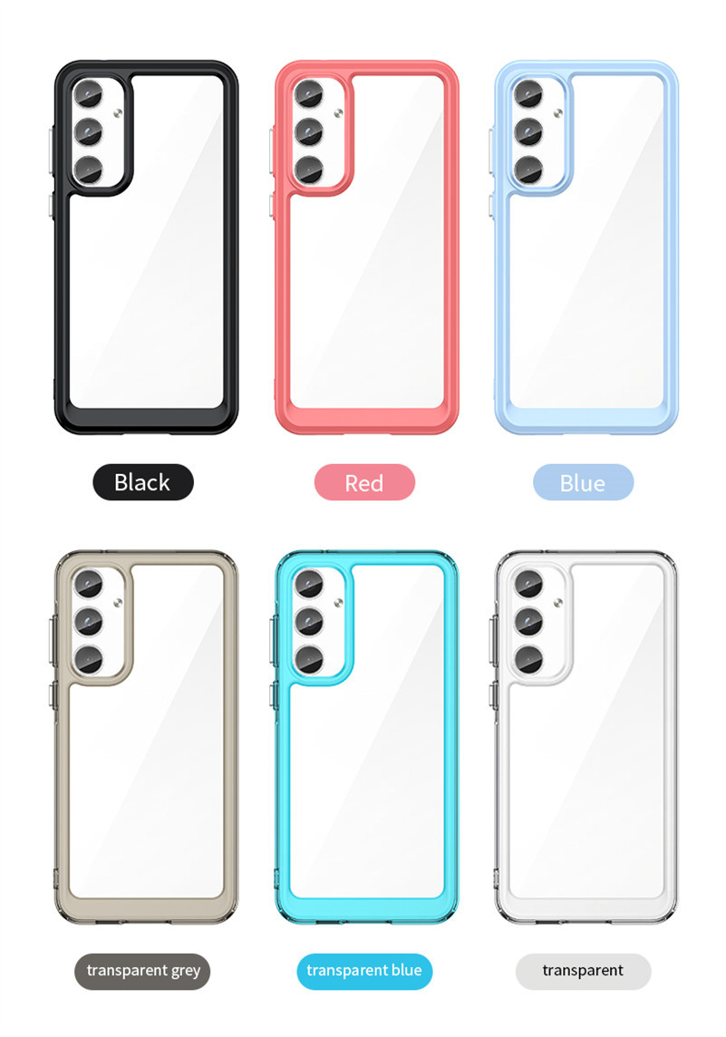 Lenuo Clear Phone Case for Samsung Galaxy A17 A07 A56 A36 A26 A55 A35 A25 A15 A16 A06 A05S A54 ...