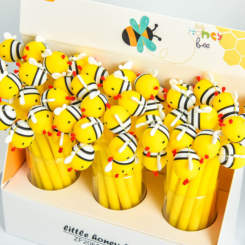 2 Piece Creative Bees Soft Gel Pen | Shopee Philippines
