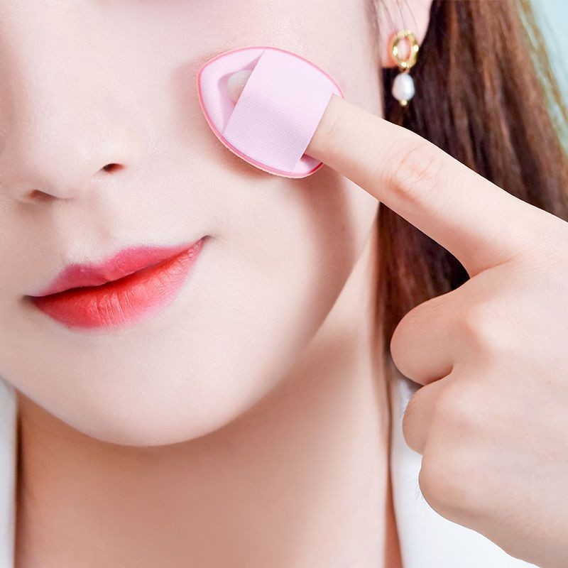 Mini Finger Puff Makeup Sponge Set, Face Concealer Foundation, Powder ...