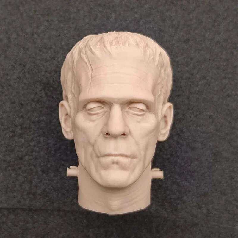 1/6 Scale The Science Weirdo Frankenstein Head Sculpt Unpainted Fit 12 ...