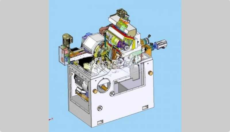 Heartless Grinding Machine 3D Drawing Printing SW Model CAD Design ...