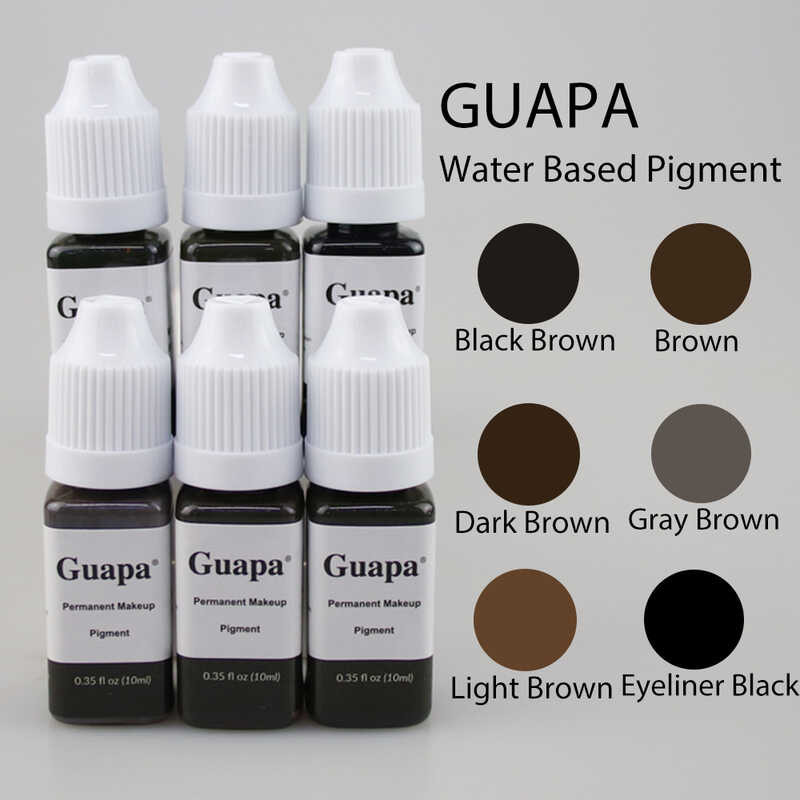 10ml Water Base Tattoo Pigment Ink Para sa Hali Permanent na Paggawa ...