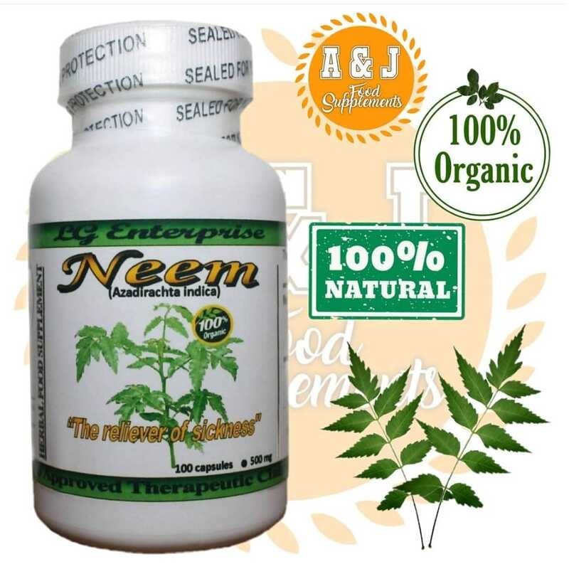 M09 Neem Anti Acne and Skin Enhancer (100 Capsules) 500mg | Shopee ...