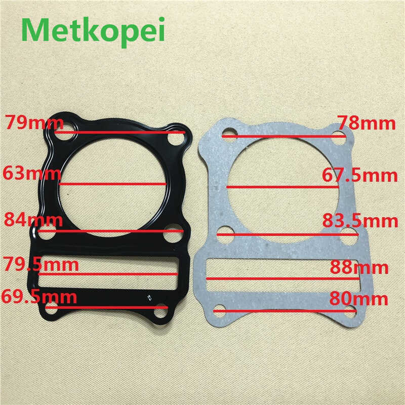 motorsiklo GS150 QM150 GZ150 silindro block gasket para sa Suzuki 150cc ...