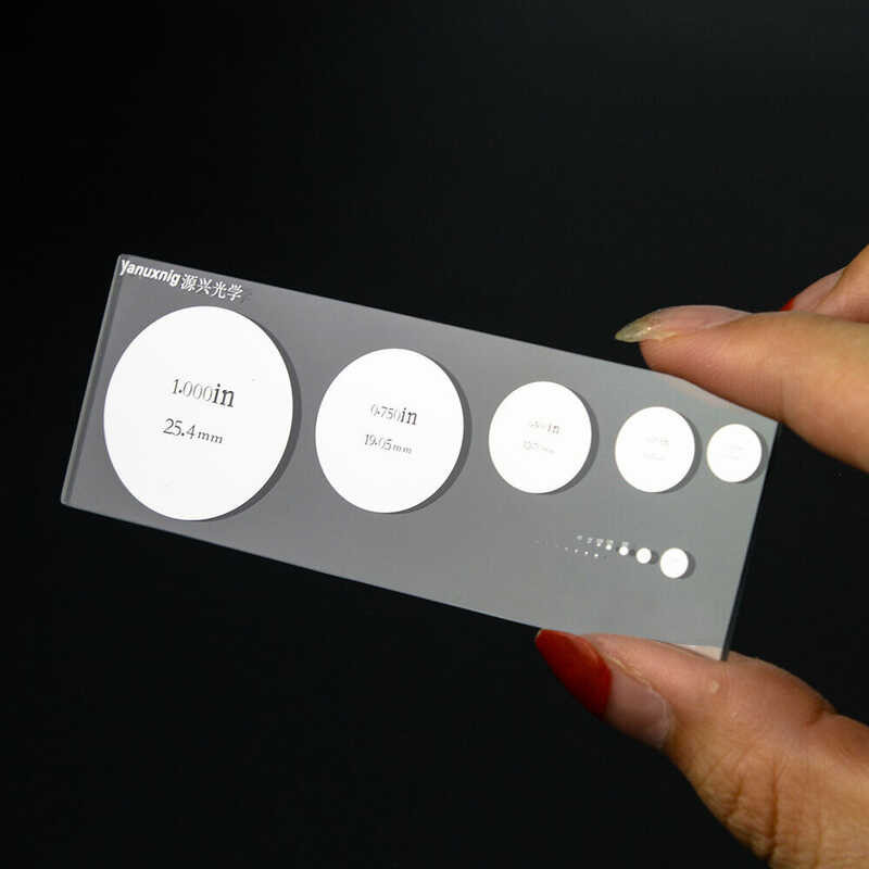 Cross Dot - Microscope Stage Calibration Slide ng Micrometer na may 5 ...