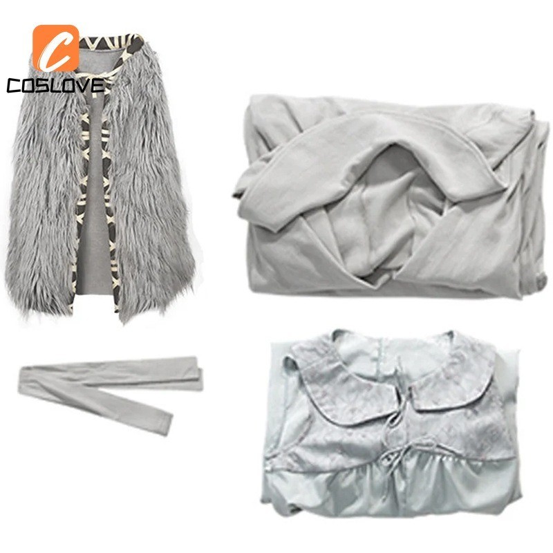 Anime Game Elden Ring Rani Cosplay Full Set Costume Long Skirt Light ...