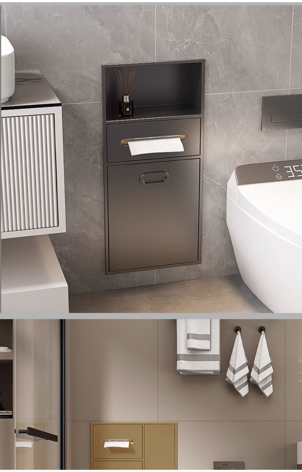 Toilet Shrine Toilet Shrine Toilet Shrine Embedded Toilet Trash Can ...