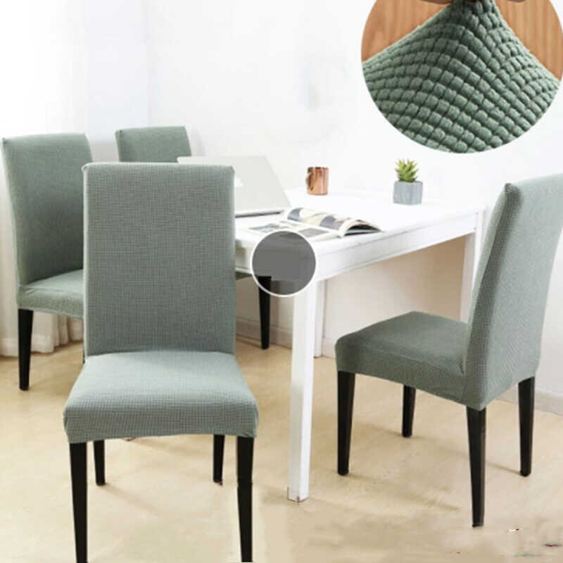 々 4Pcs Unibersyal Bahay Simpleng Tela Kalagayan Likod Makapal Na ...