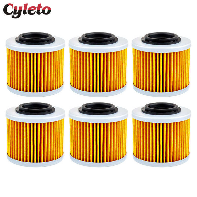 2/4/6 Pcs Motorcycle Oil Filter para sa F650 Funduro F650CS F650GS ...