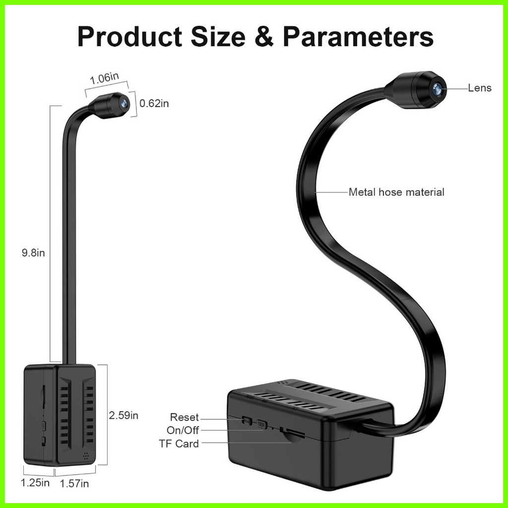 ∏ Mini WIFI/4G Pinhole Spy Camera - 1080P Ultra-Clear, Portable, and ...