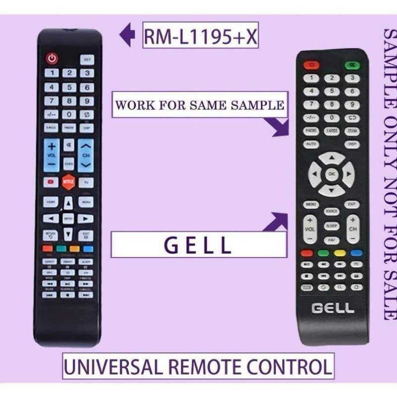 Universal control for GELL smart remote na gagana sa tv mo gaga ...