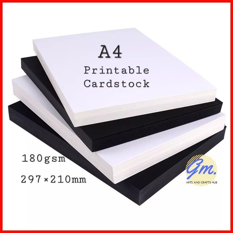 ↂ ⏚ CARDSTOCK Printable Kraft Paper Matte A4 180gsm 50 / 100 sheets ...
