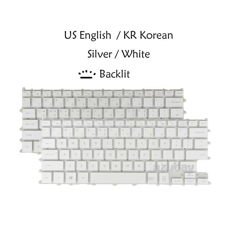 US English Korean Laptop Keyboard For Sung Np930qaa Nt930qaa Nt930qbe ...