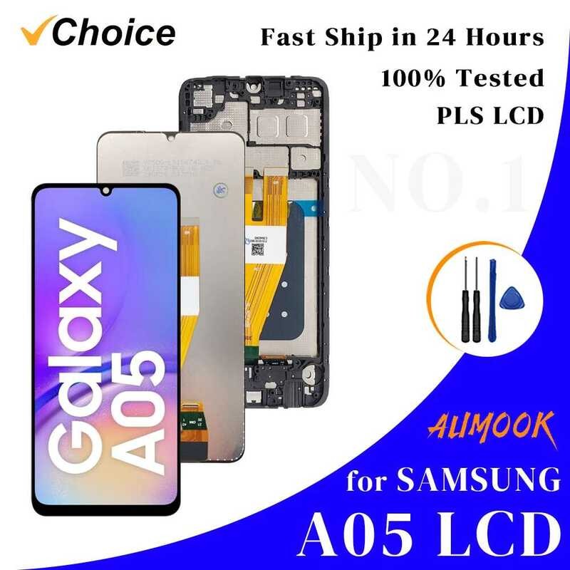SAMSUNG for A05 AAA+ PLS LCD Display Touch Screen Digiziter Assembly ...