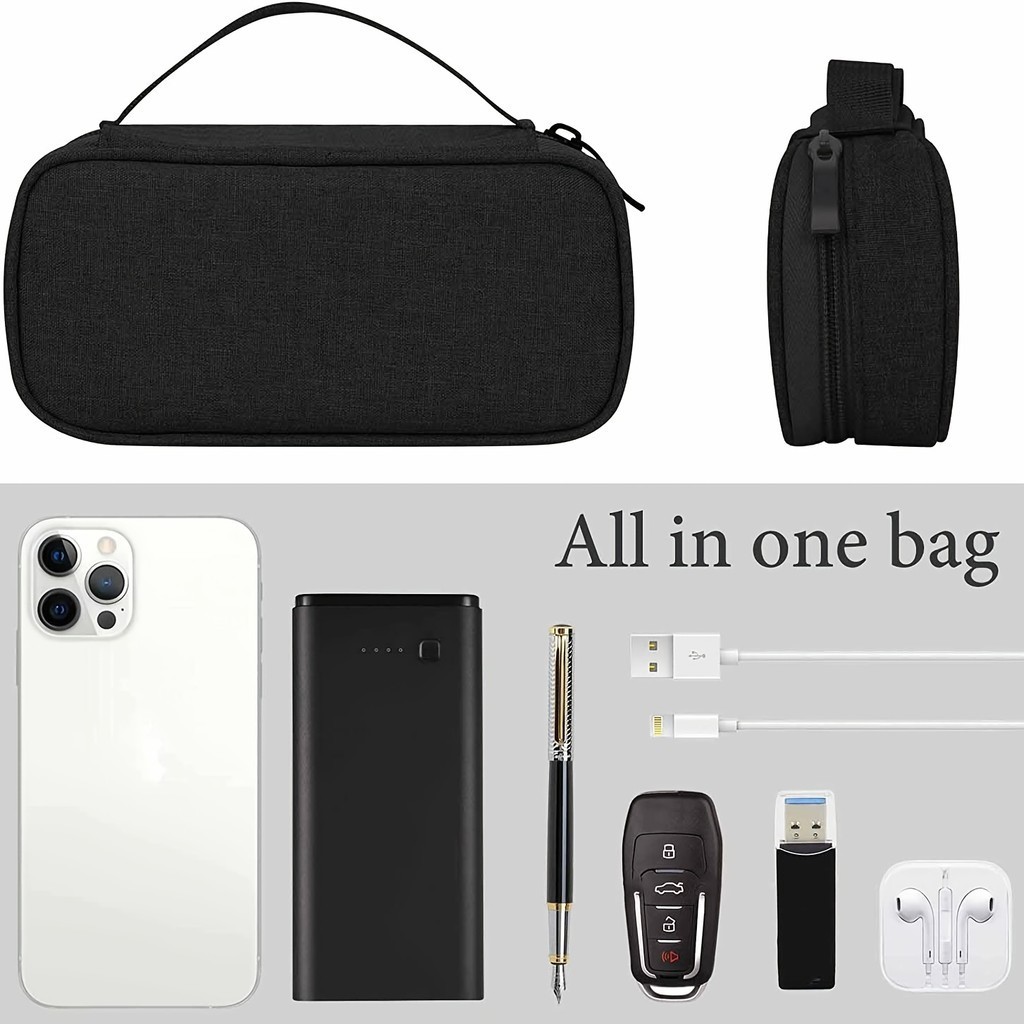 Fashion Travel Organizer Electronics Accessories Carrying Bag Digital ...
