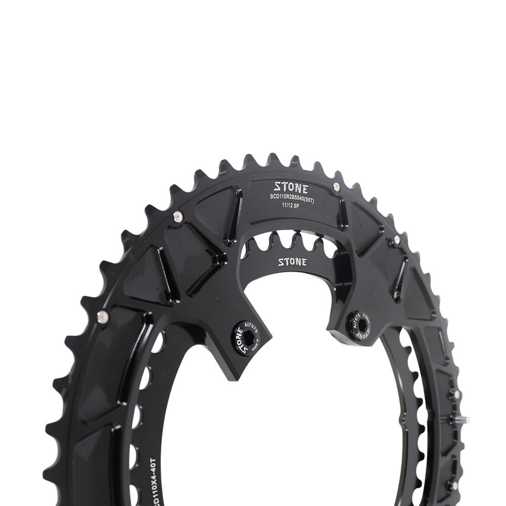 Stone 110bcd Double Chainring 58-44T 56-42T 55-40T for Shimano 105 ...