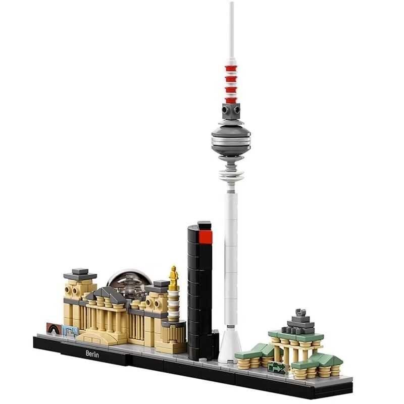 Berlin Architecture City Skyline Building Blocks Set Tower Edifice ...