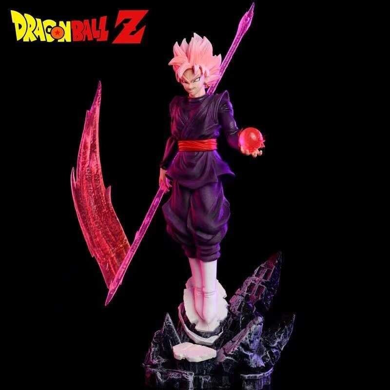 BANDAI 38Cm DRAGON BALL Super Saiyan ROSE Figure XENO Zamasu Figurine ...