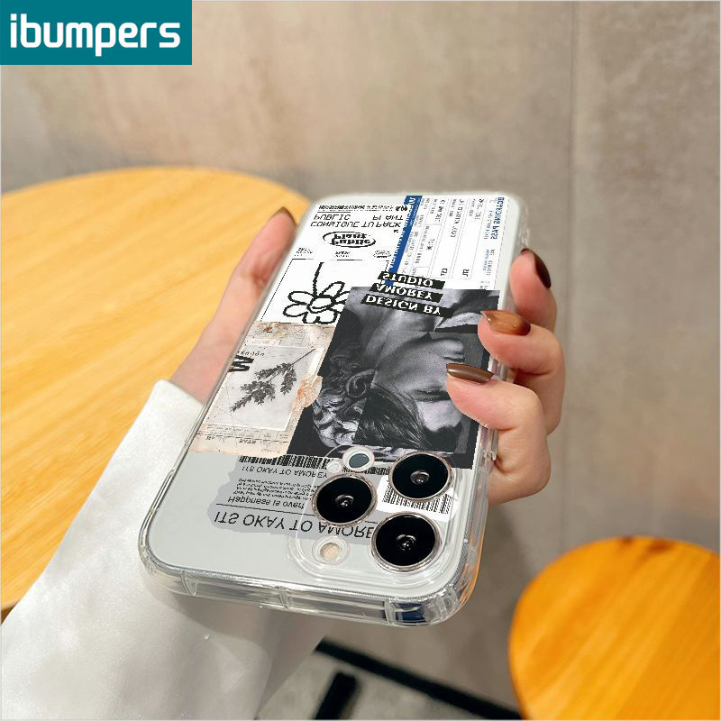Ibumpers Premium Trendy Unique Casing Personalized Newspaper Bar Code ...