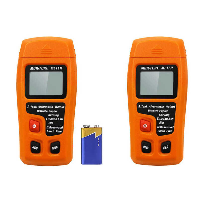 Digital Humidity Tester Pin-Type Moisture Gauge LCD Display Moisture ...