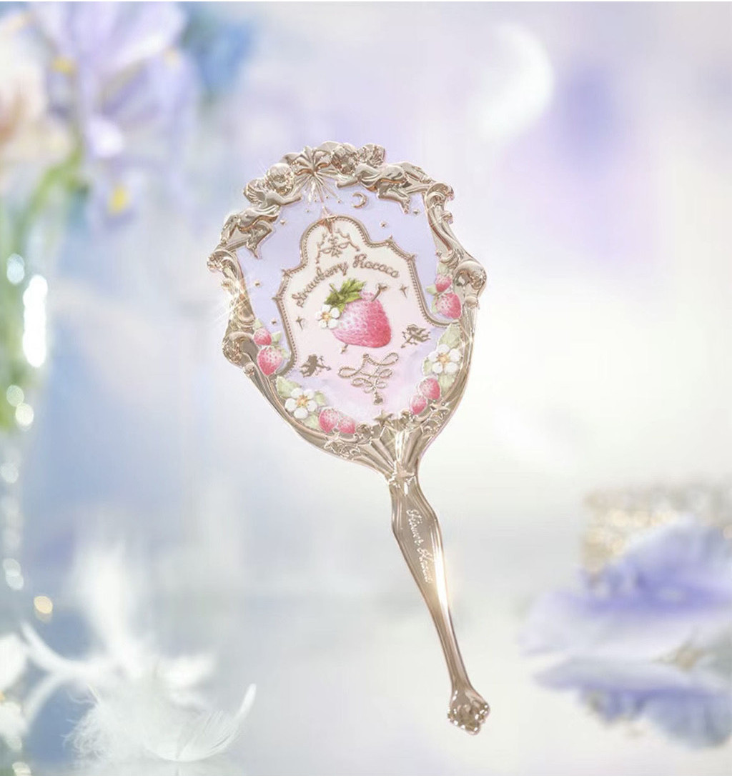 Flower Knows Mirror Strawberry Rococo Purple Hand Mirror Violet Series ...