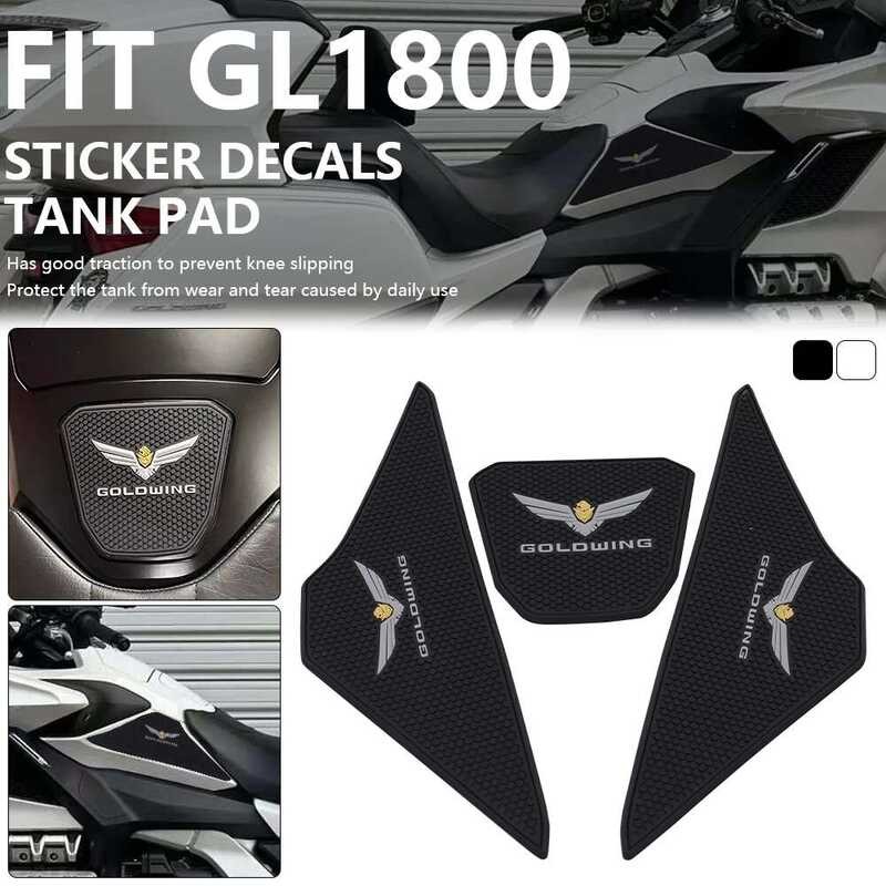 Motorcycle Rubber Tank Pad Sticker Side Anti-Slip Protection Decal ...