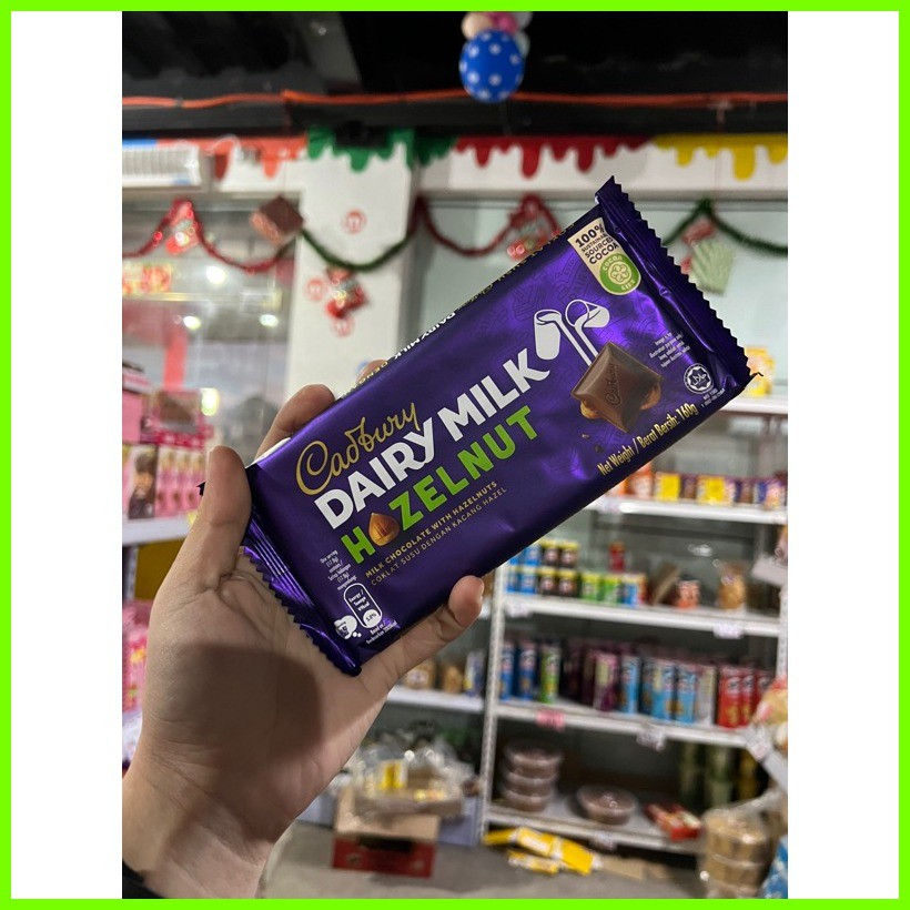 ⭐ ⌔ CADBURY DAIRY MILK HAZELNUT 160g | Shopee Philippines