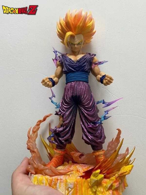 28Cm Dragon Ball Z Gk Gohan Sun Super Saiyan 2 Scene Collectible ...