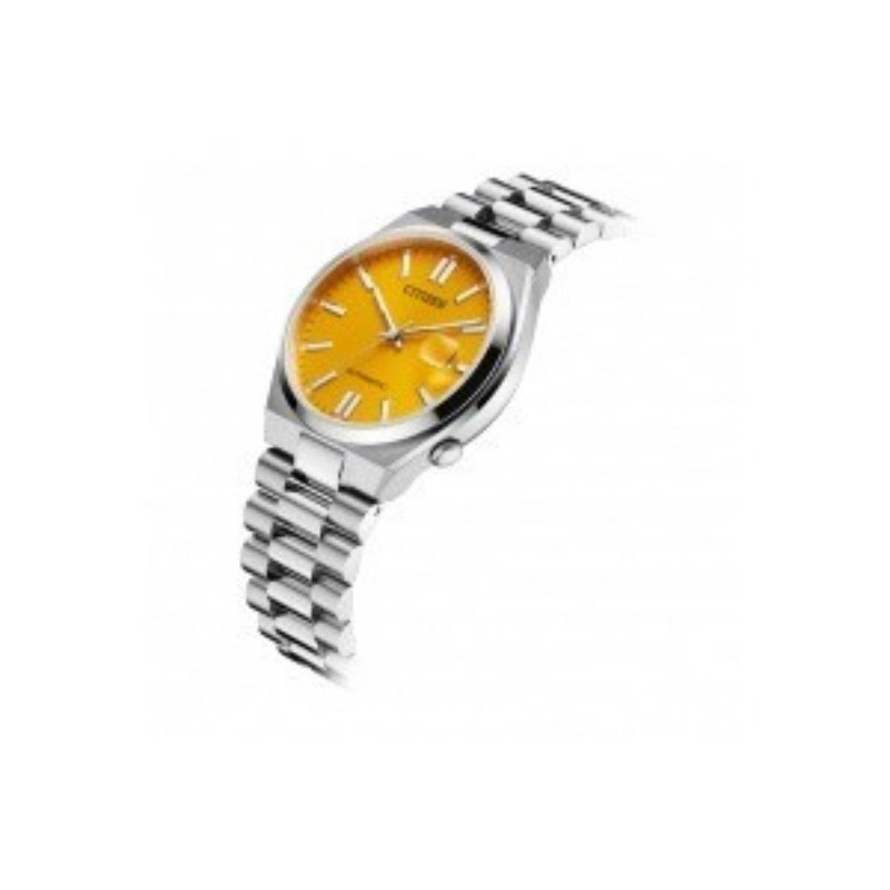 JDM NEW WATCH Citizen Table Classic Yellow Plate Automatic Winding ...