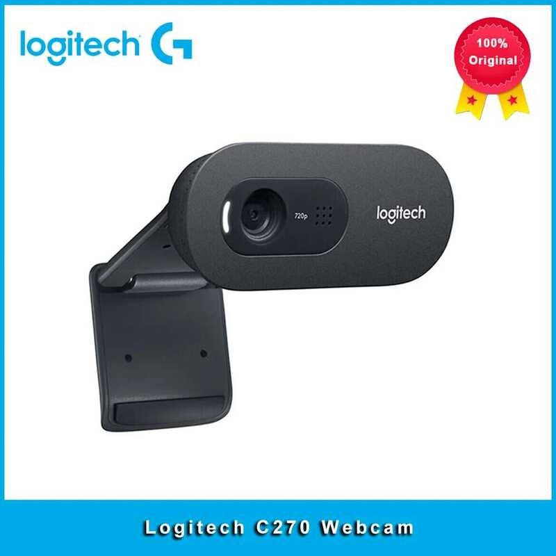 Logitech-C270 Desktop Computer Hd Usb Camera, Free Drive, Webcam, Video ...