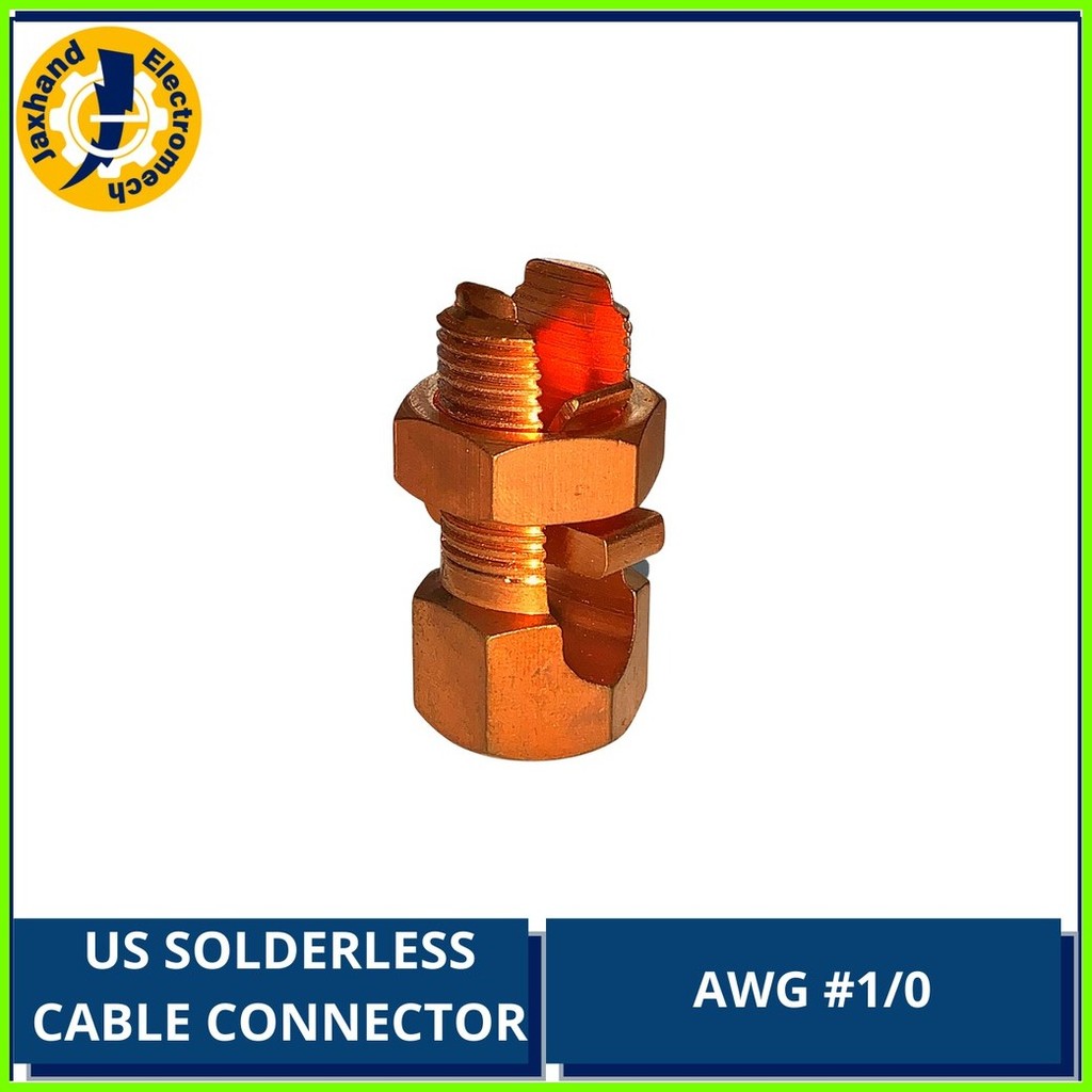 ♂ Solderless Connector AWG #1/0 to 4/0 | Shopee Philippines
