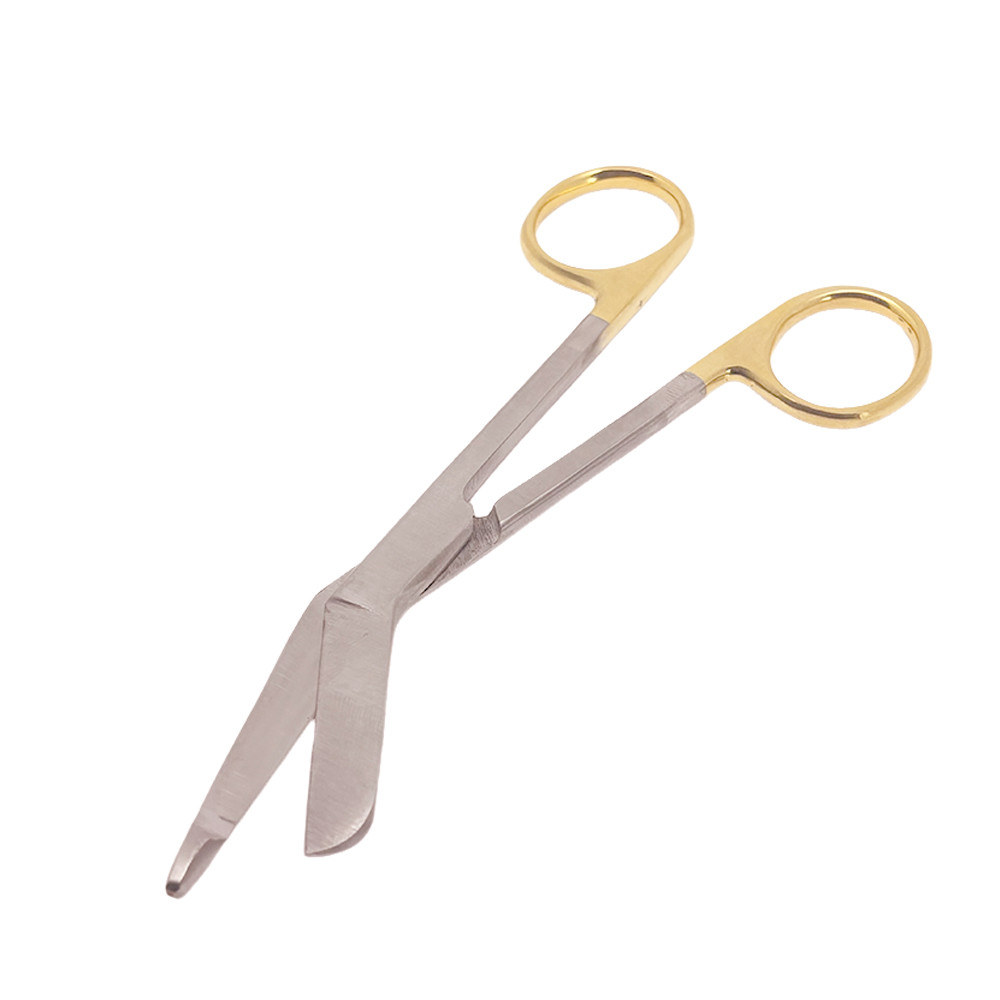 14CM Stainless Steel Gauze Bandage Scissors Dressing Dental Scissors Household Plaster Scissors ...