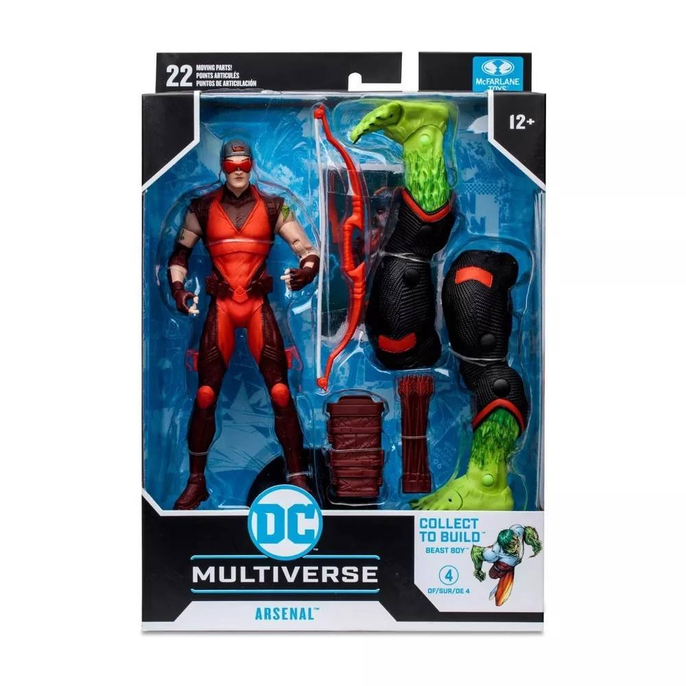 McFarlane DC Beast Boy Set Red Arrow Arsenal 7 Inches | Shopee Philippines