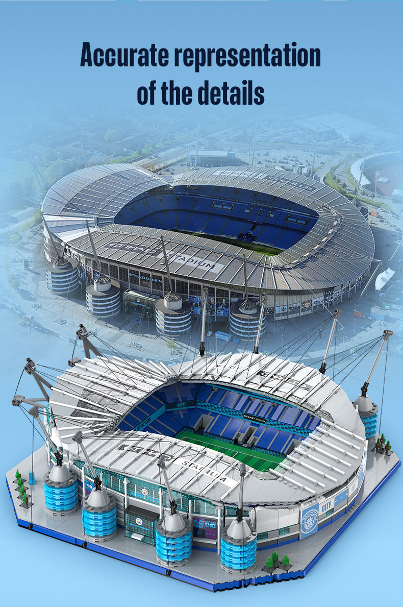 CaDA City of Manchester Stadium Building Blocks Bricks Etihad Stadium ...
